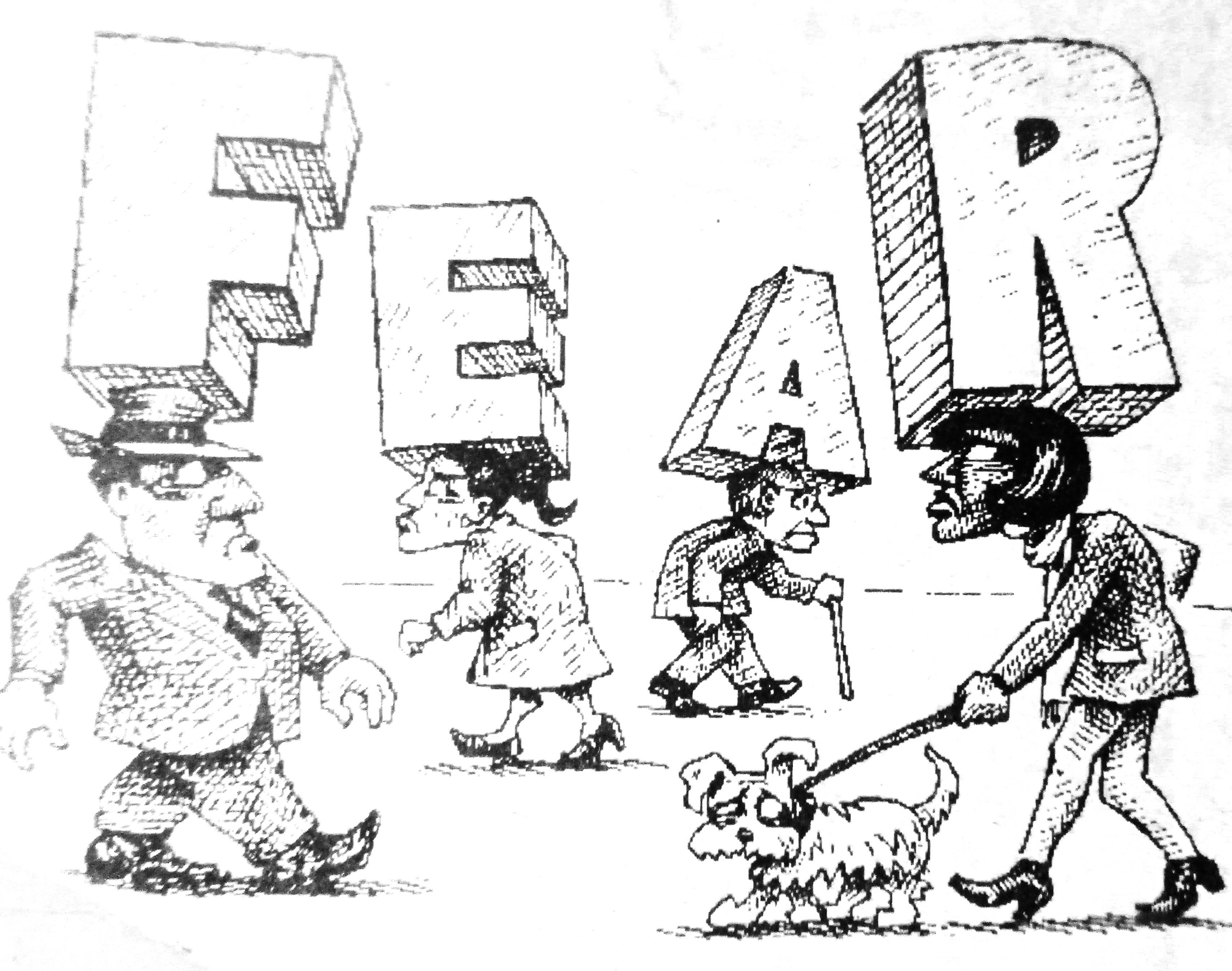 Cartoon - Fear - Antarctica Journal