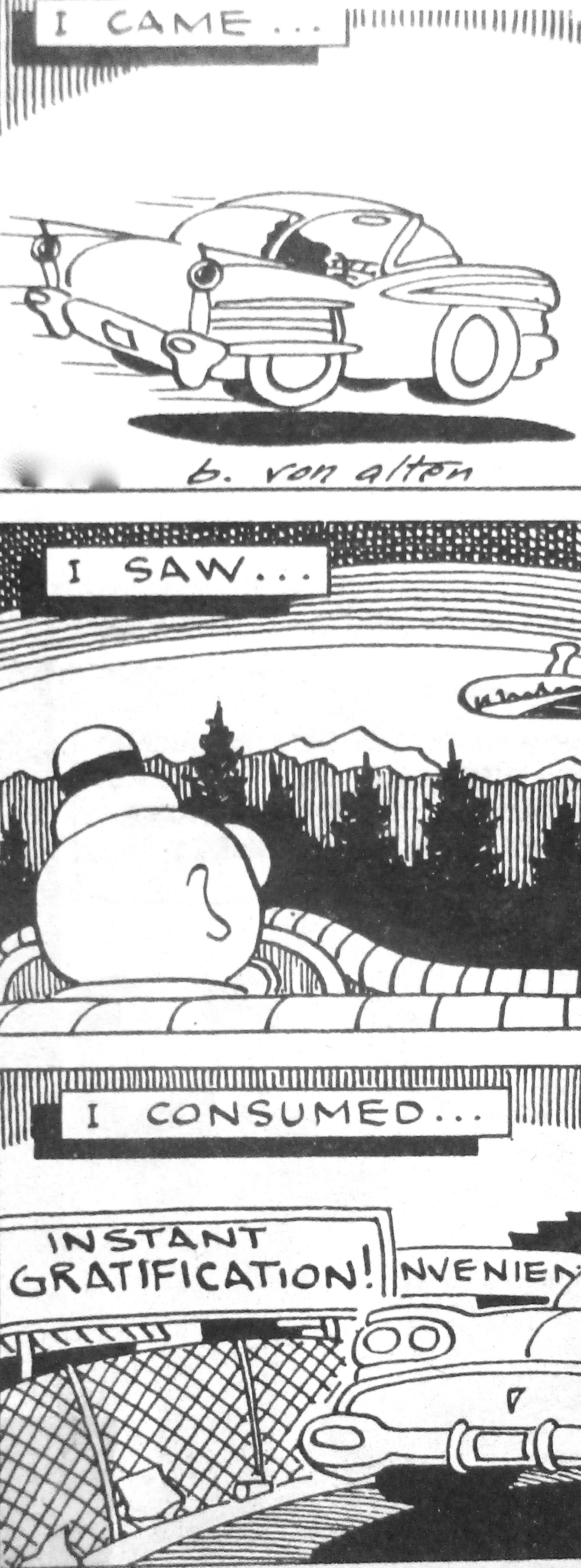 Cartoon - Instant Gratification - Antarctica Journal