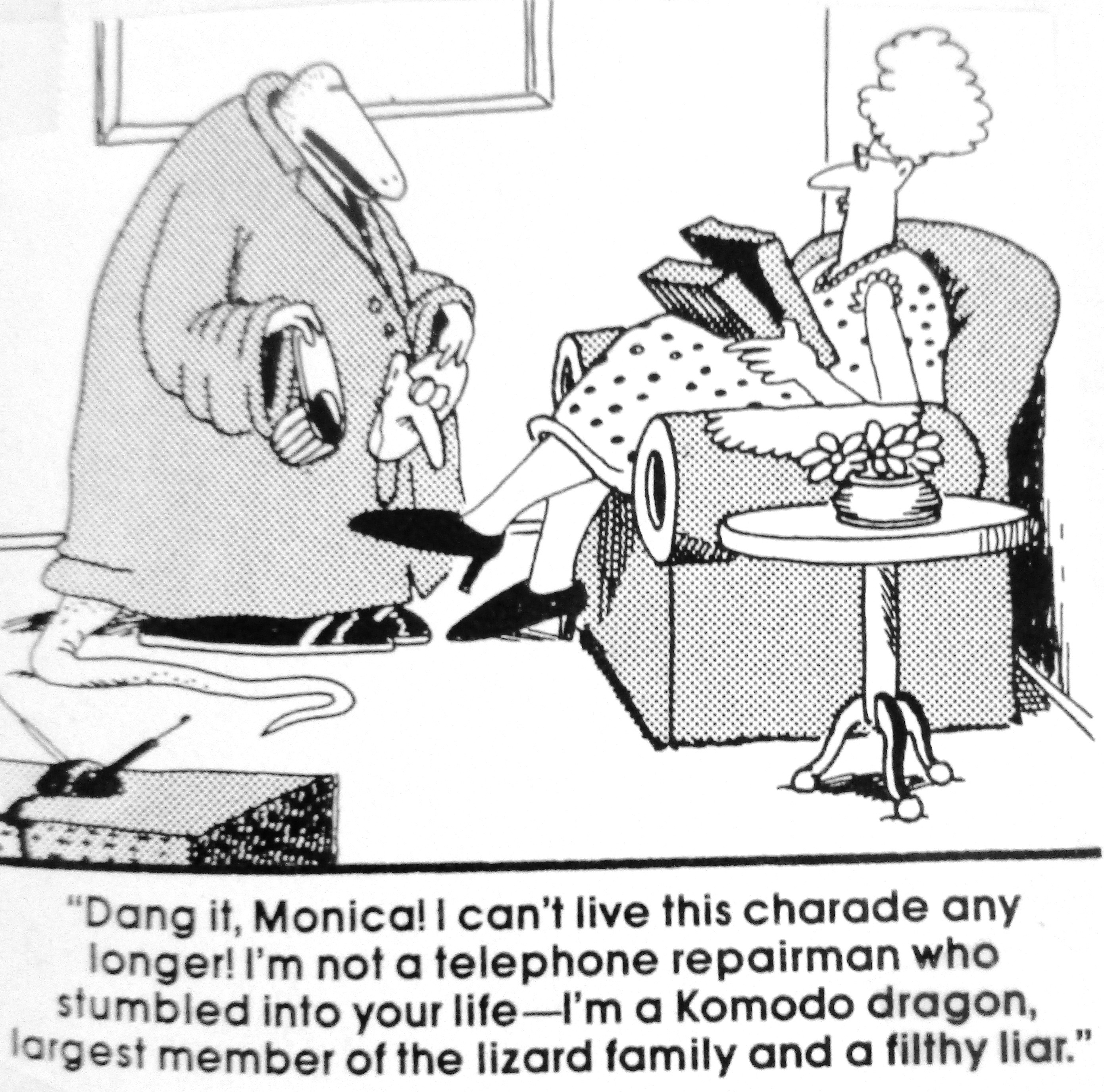 Cartoon - Lizard People - Antarctica Journal