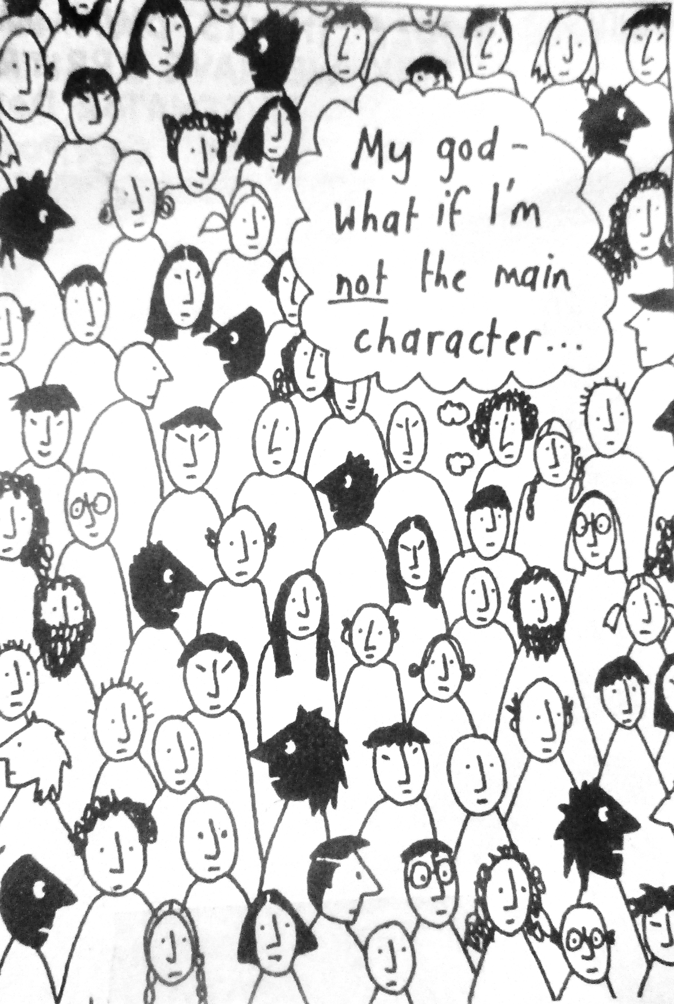 Cartoon - In a sea of many - Antarctica Journal