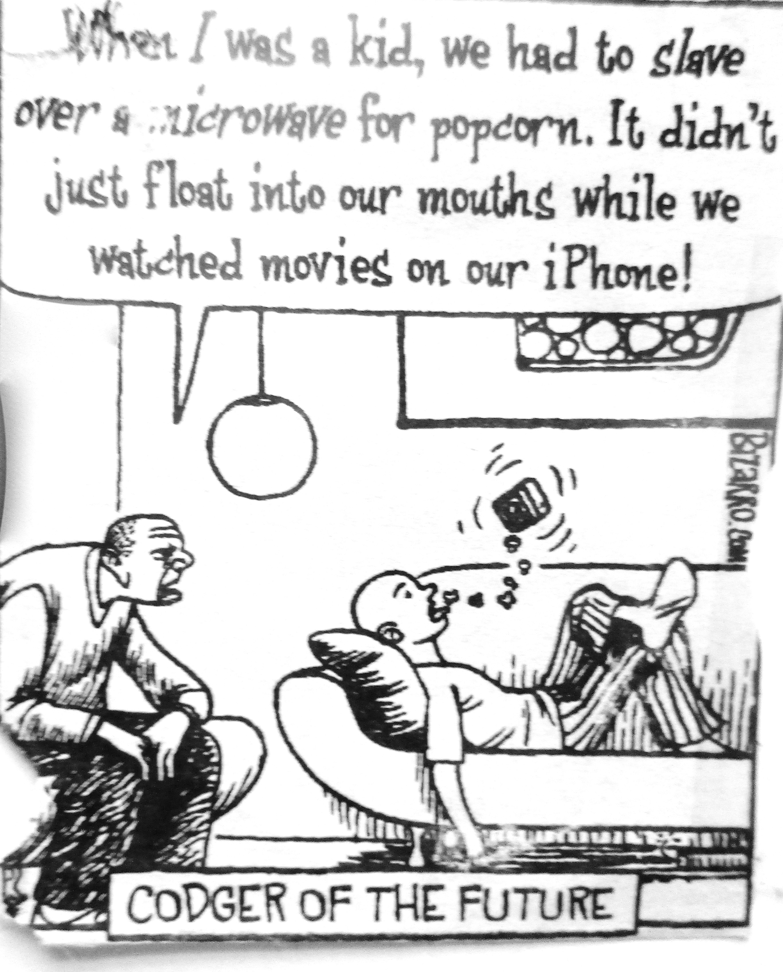 Cartoon - Codger Of The Future - Antarctica Journal