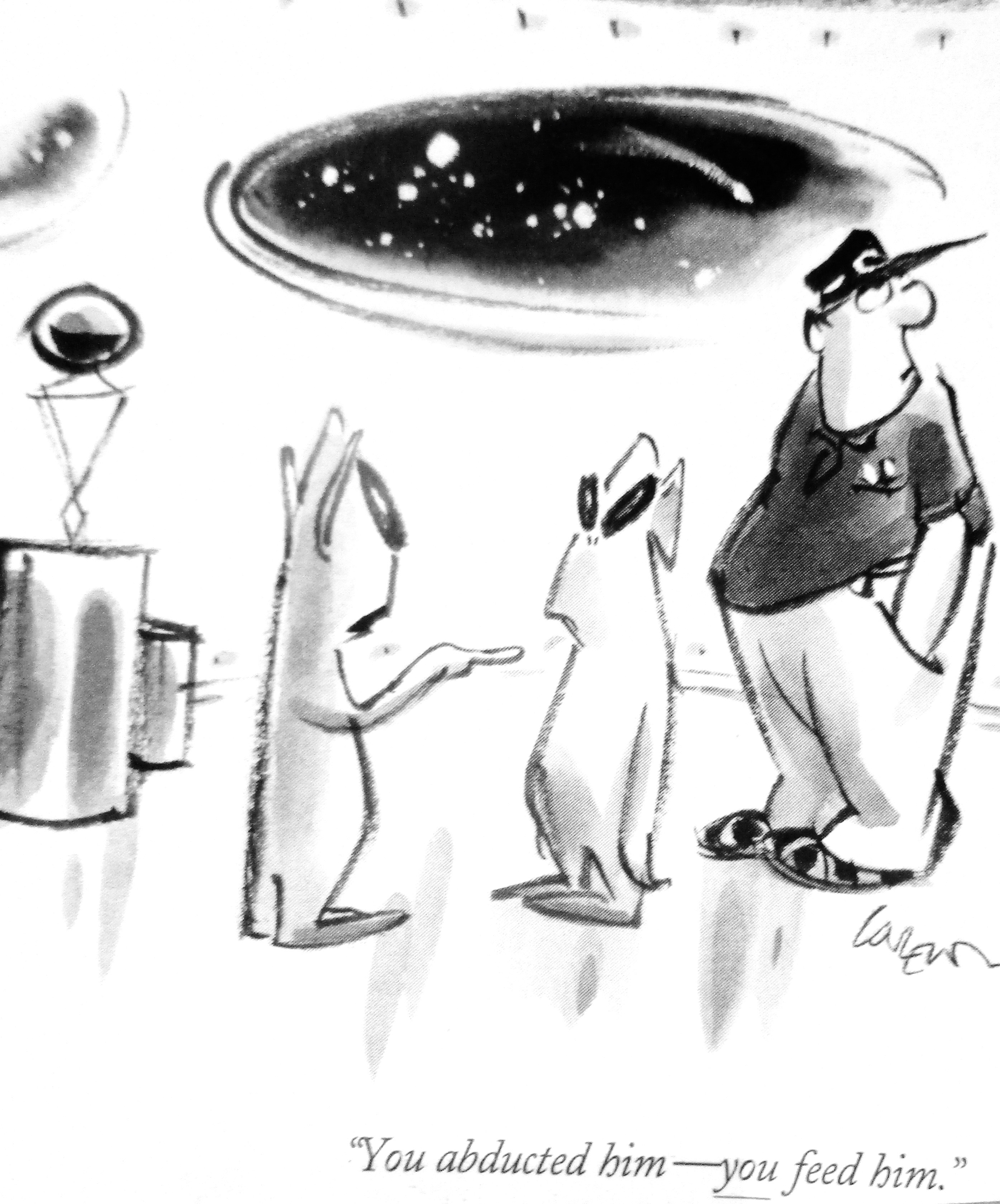 Cartoon - Alien Responsibility - Antarctica Journal