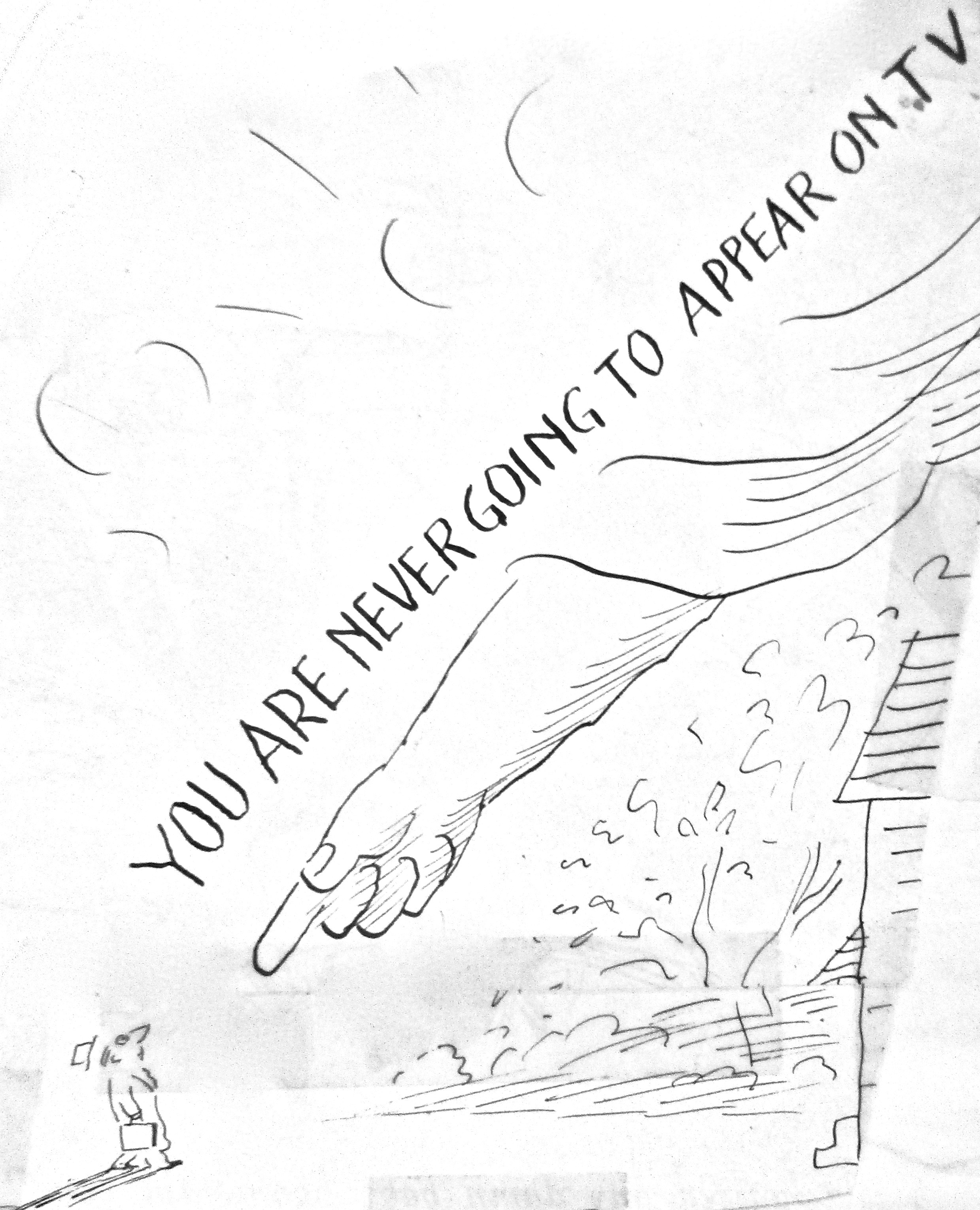 Cartoon - When God Replies 'No' - Antarctica Journal