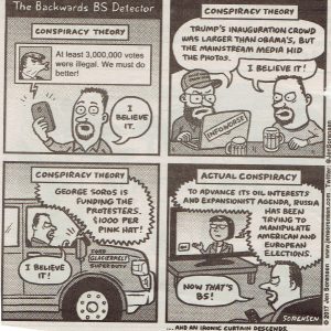 Cartoon - The Backwards BS Detector - Antarctica Journal