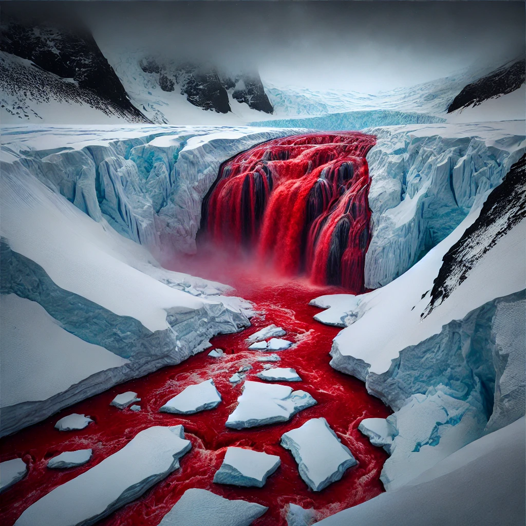Antarctica’s Blood Falls: The Mysterious Red Waterfall Explained - Antarctica Journal